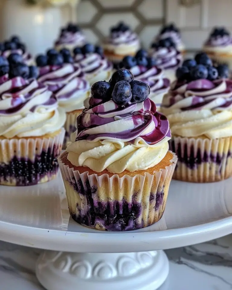 White Chocolate Blueberry Cheesecake Cupcakes Recipe